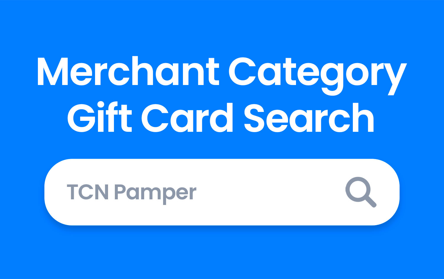 Merchant Category Gift Card Search - Gift Card Database
