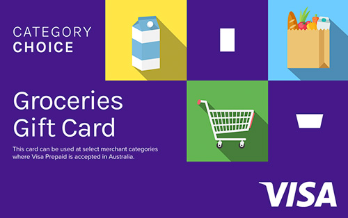 Category Choice - Gift Card Database